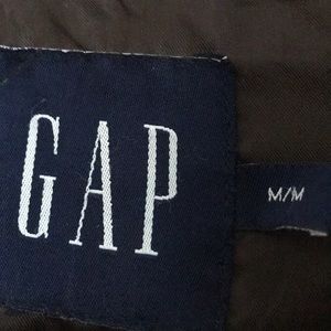 GAP | Jackets & Coats | Mens Brown Brushed Leather Jacket Gap Medium ...